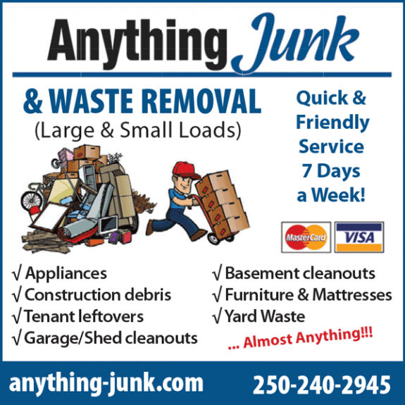 Anything Junk & Waste Removal – Qualicum Beach, Oceanside Areas, BC